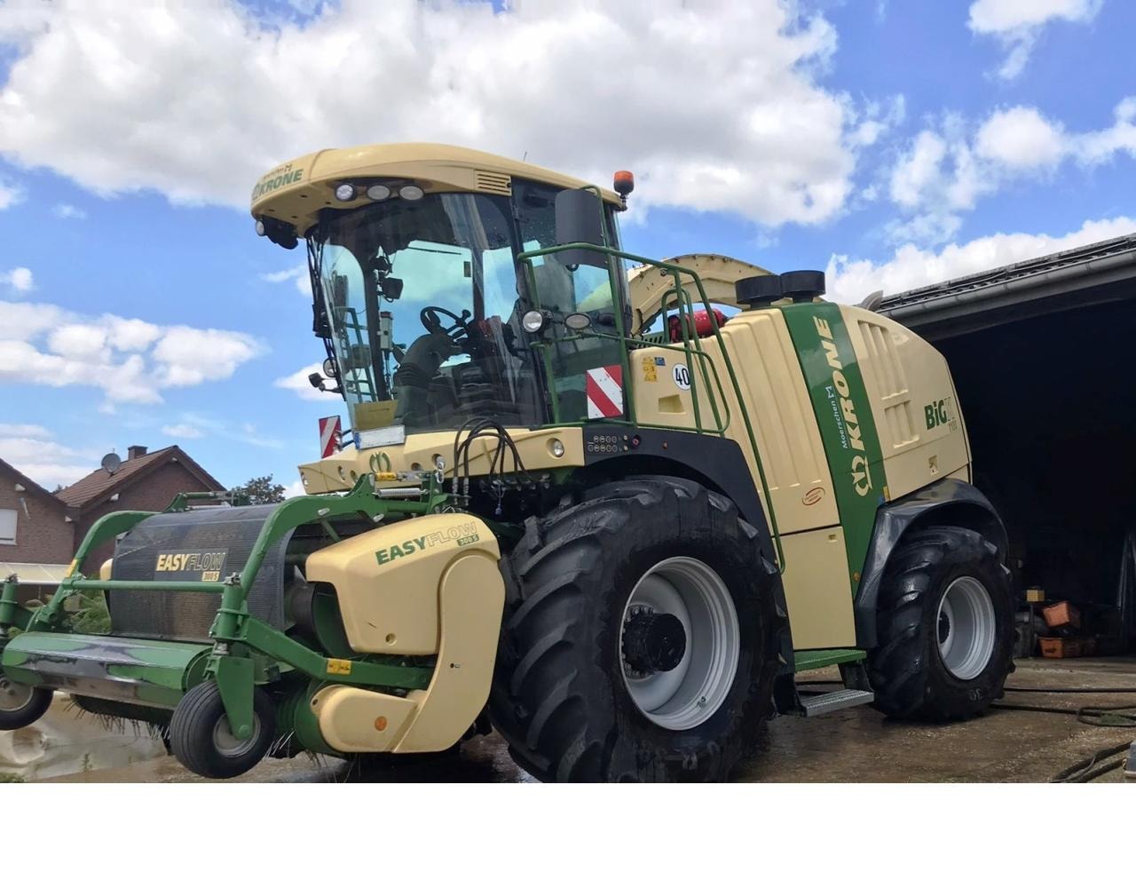 Combina Siloz Krone BIG X 1100 de vanzare 430475 UTILBEN