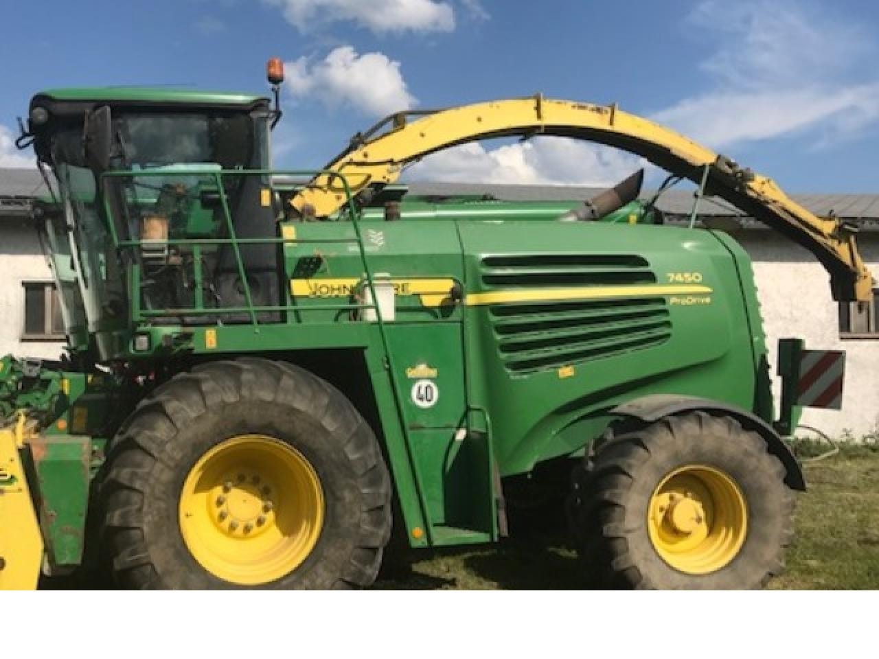 Combina Siloz John Deere 7450 de vanzare 233206 UTILBEN