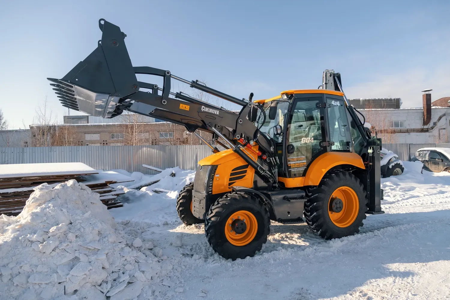 Buldoexcavator nou de vanzare cu Garantie si Finantare - UTILBEN