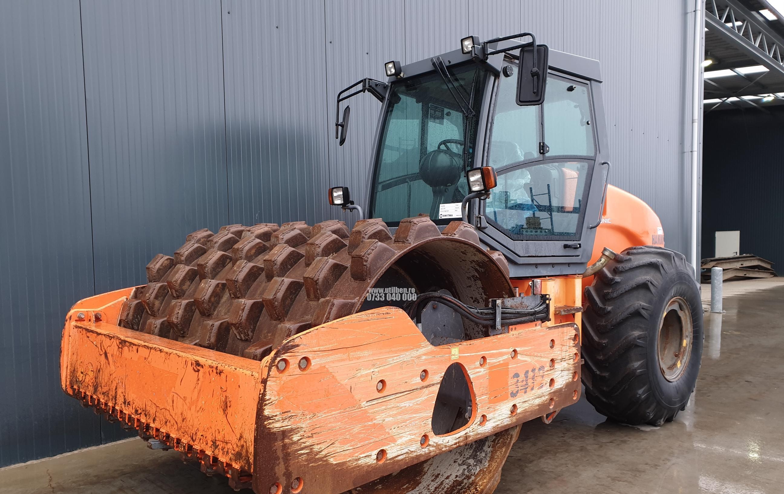 Cilindru Compactor Terasier Hamm 3412 Pd de vanzare 369839 UTILBEN